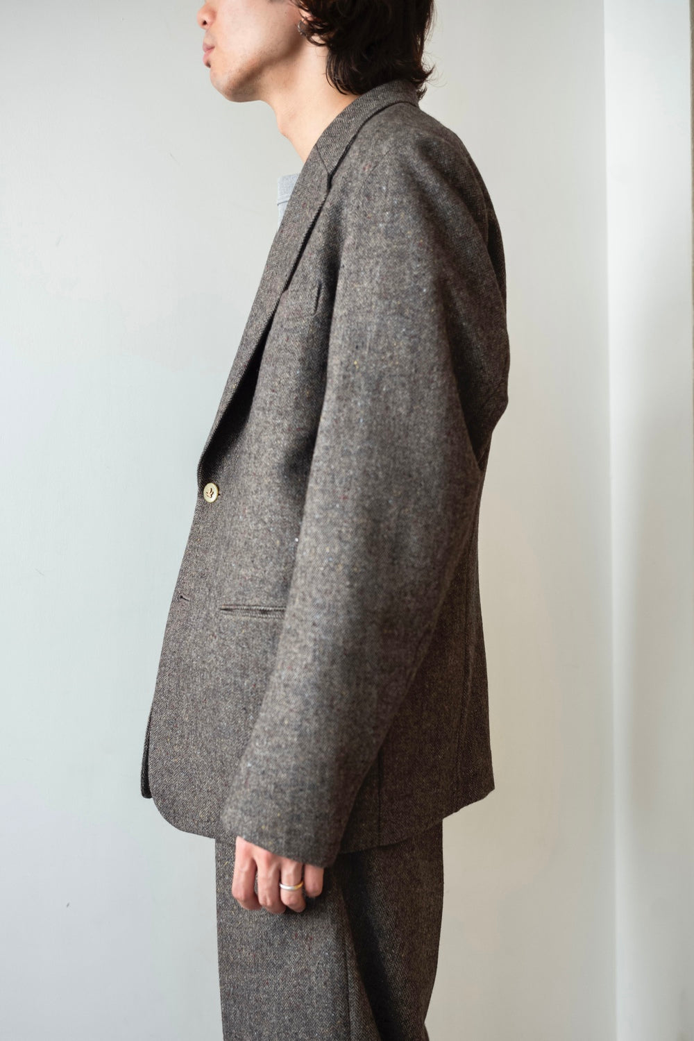 S2B COMFORT LOOSEN JACKET 〔HARRINGBONE〕 | cliché