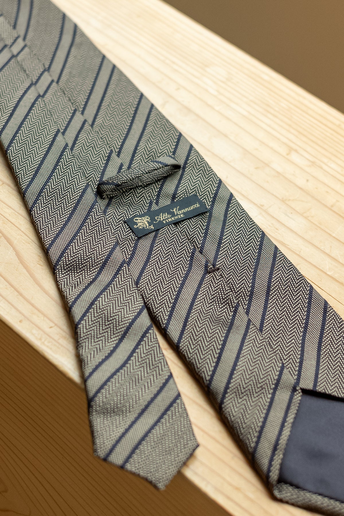 MOD 6 / SILK FRANK BORDER TIE | cliché