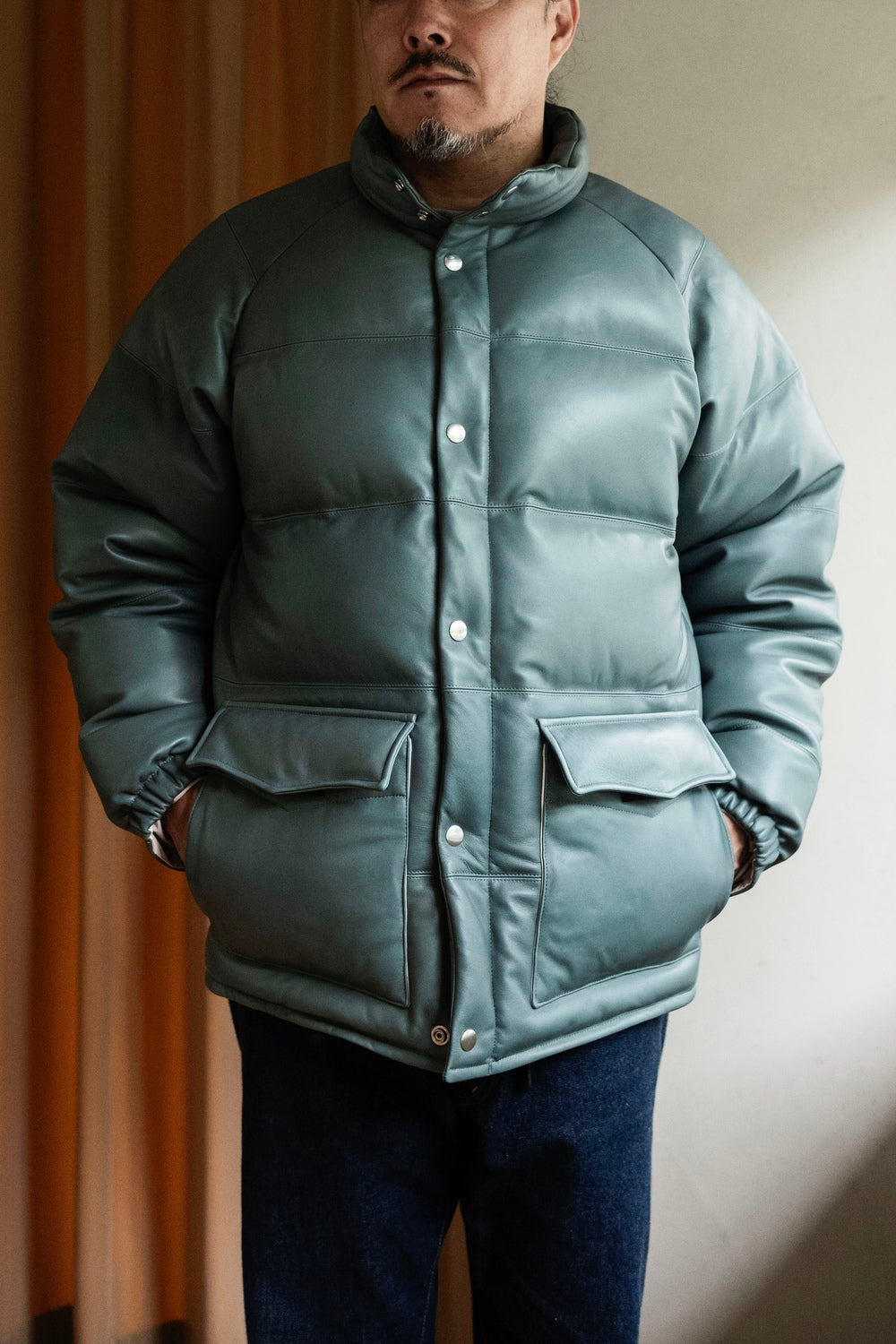 Sheep Skin Classic Down Jacket | cliché